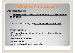 OSH AccidentREVISED for OSH Parctitioners guide | PDF