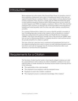 Osha citations | PDF