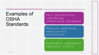 Brief Introduction to OSHA-30 Hours General Industry | PPTX