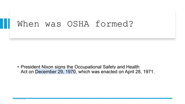 Brief Introduction to OSHA-30 Hours General Industry | PPTX | Medical ...