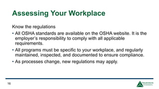 The Key Elements to Creating an OSHA-Compliant Workplace from the ...