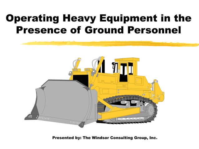 OSHA Construction Safety for Vehicles, Mobile Equipment, and Machinery ...