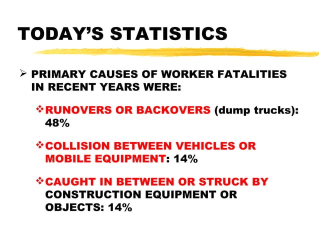 OSHA Construction Safety for Vehicles, Mobile Equipment, and Machinery ...