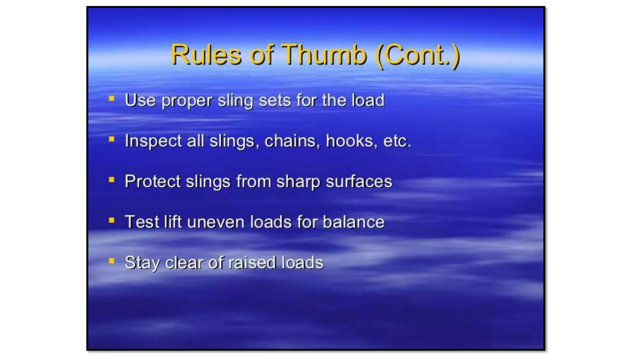 Crane Safety and Rigging | PPTX