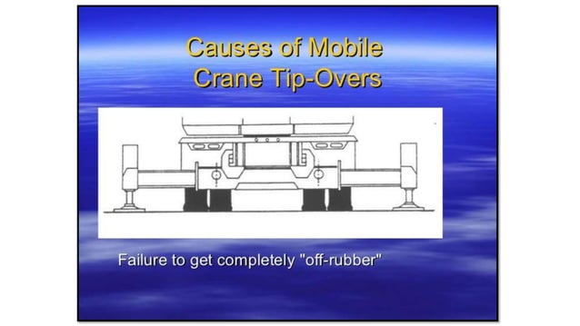 Crane Safety and Rigging | PPTX | Technology & Computing