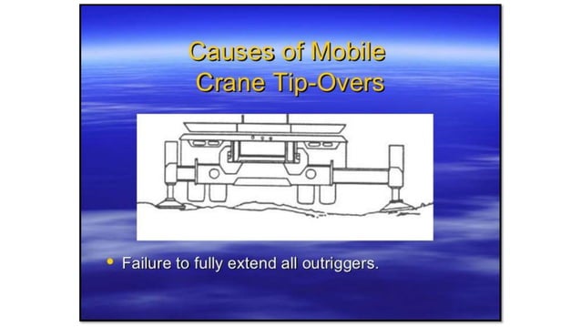 Crane Safety and Rigging | PPTX | Technology & Computing
