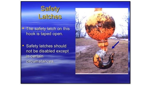 Crane Safety and Rigging | PPTX | Technology & Computing