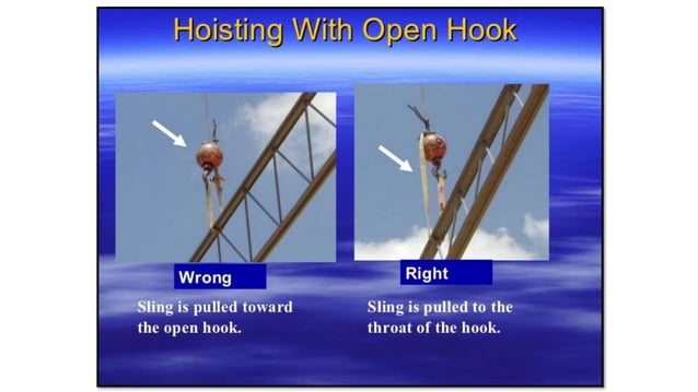 Crane Safety and Rigging | PPTX | Technology & Computing