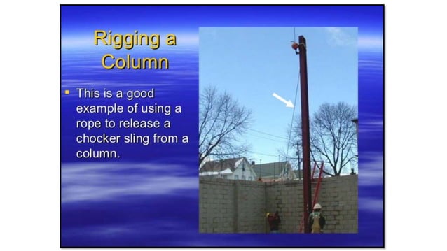 Crane Safety and Rigging | PPTX | Technology & Computing