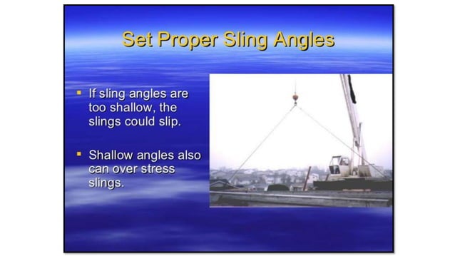 Crane Safety and Rigging | PPTX | Technology & Computing
