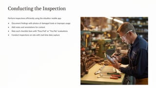 OSHA Hand Powered Tools Inspection with eAuditor Audits & Inspections | PDF