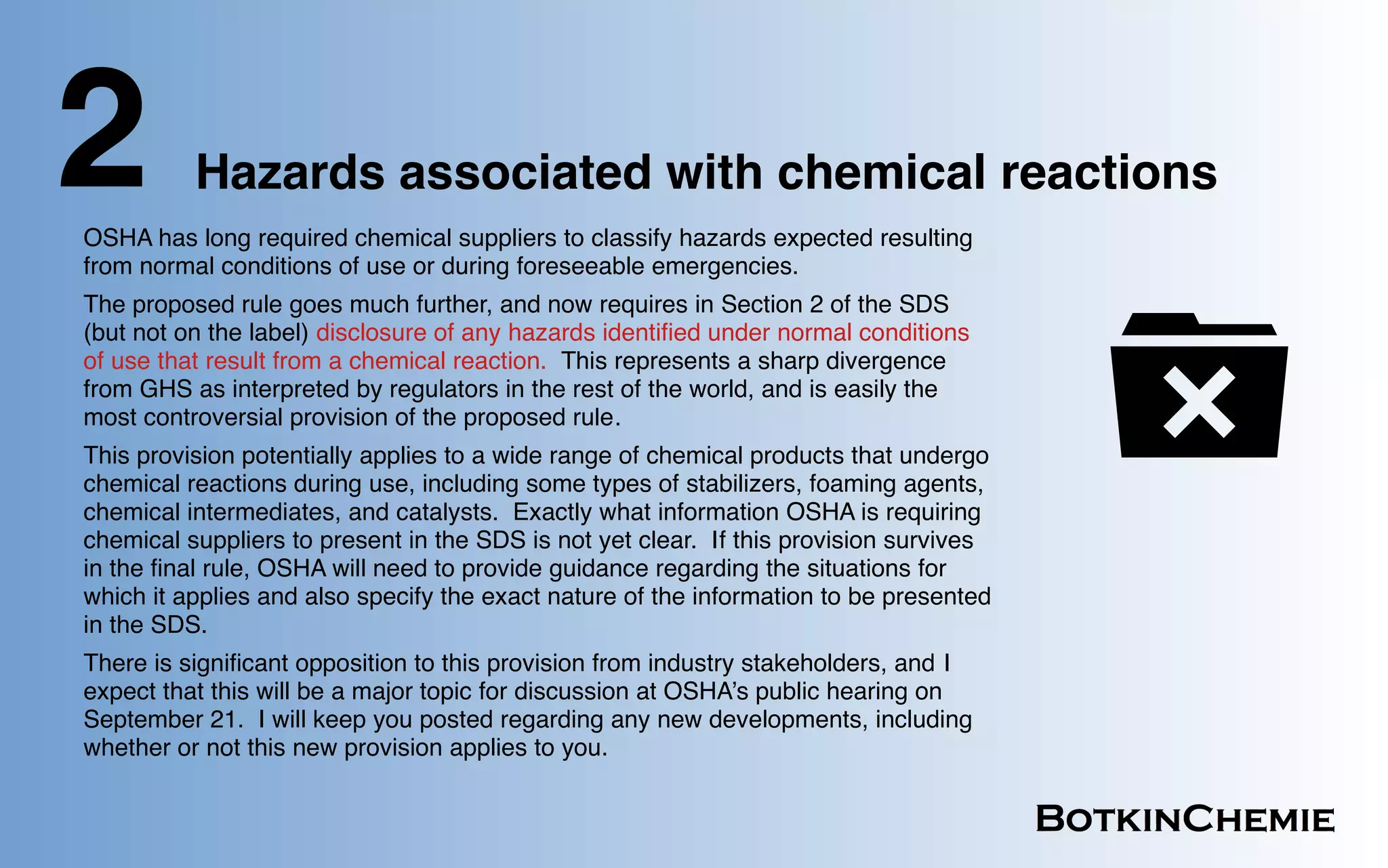 OSHA Hazard Communication Standard 2021 Proposed Rule | PDF | Chemistry ...