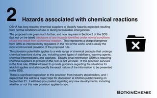 OSHA Hazard Communication Standard 2021 Proposed Rule | PDF | Chemistry ...