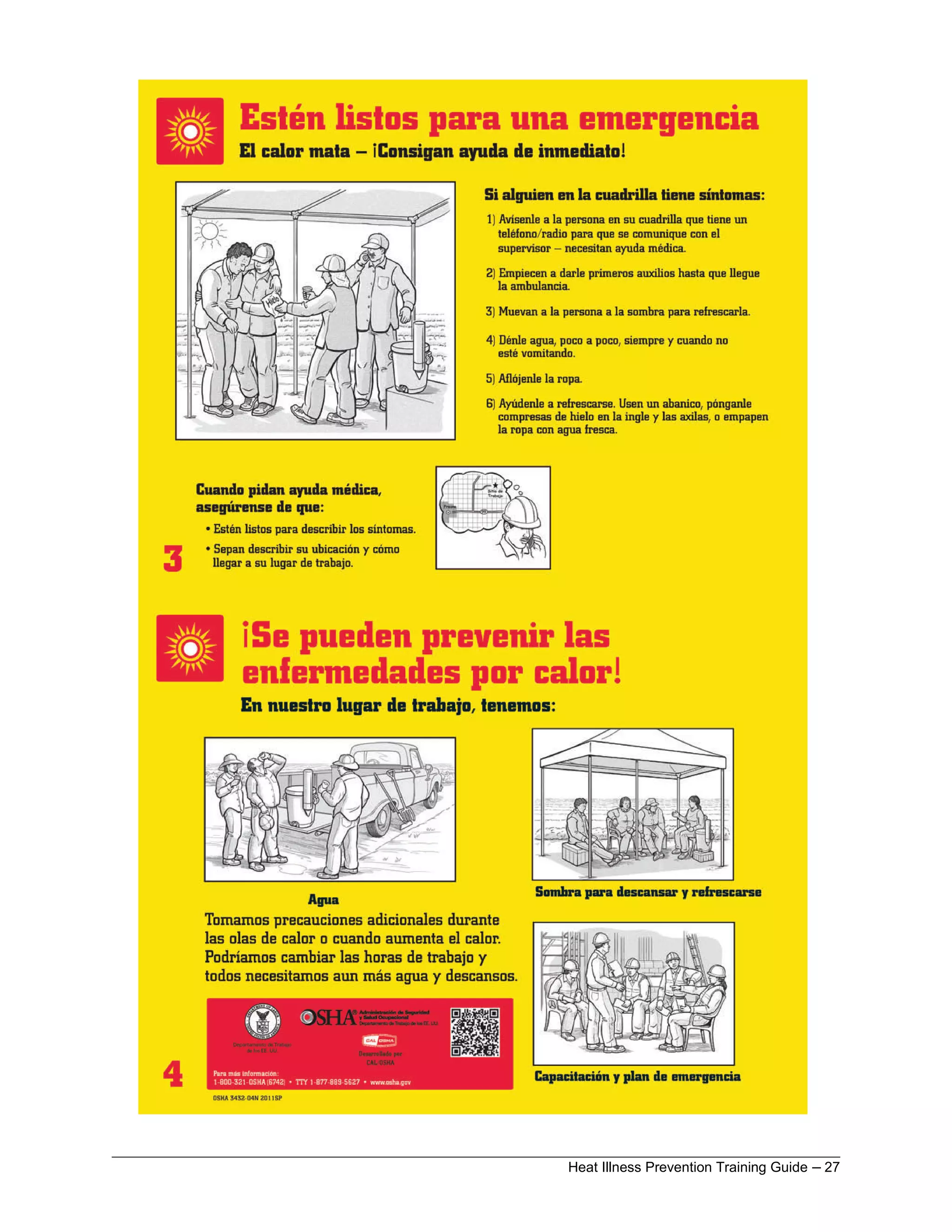 Osha heat training guide | PDF