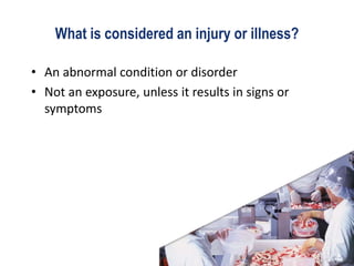 Osha injury reporting | PPTX