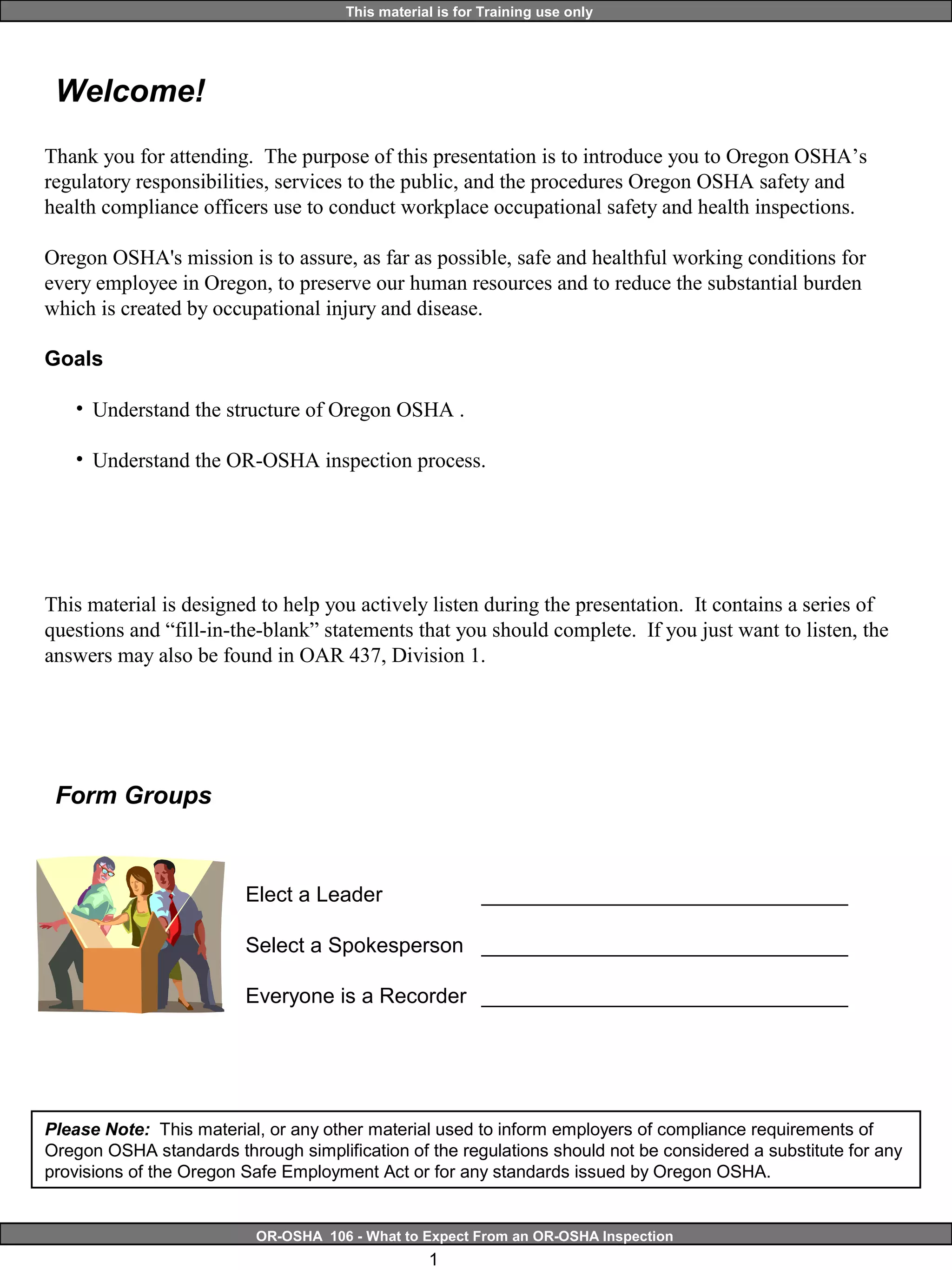 Osha inspection | PPT