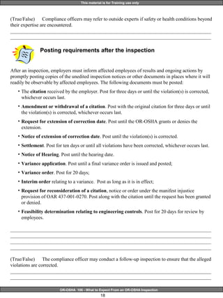 Osha inspection | PPT