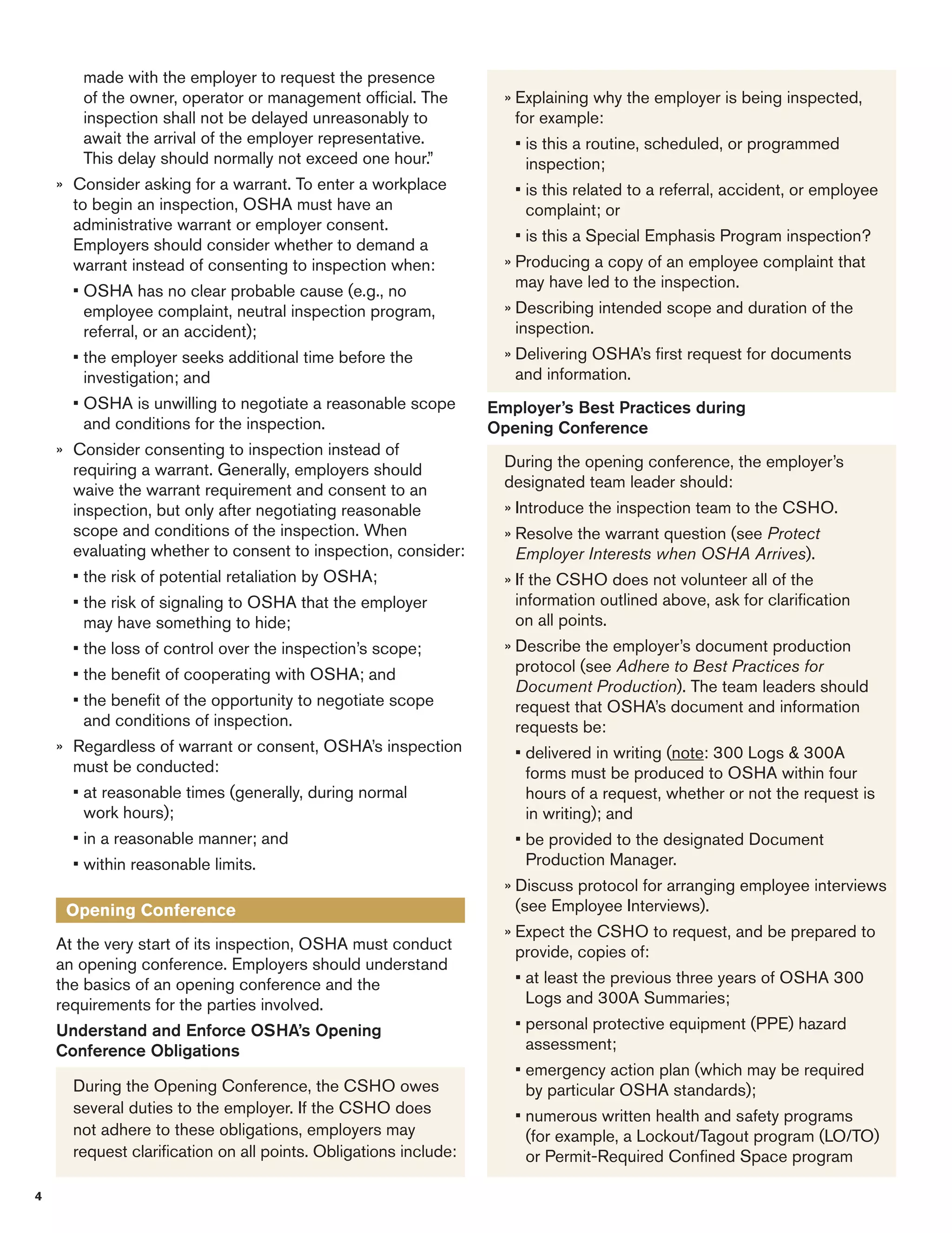 Osha inspection checklist | PDF