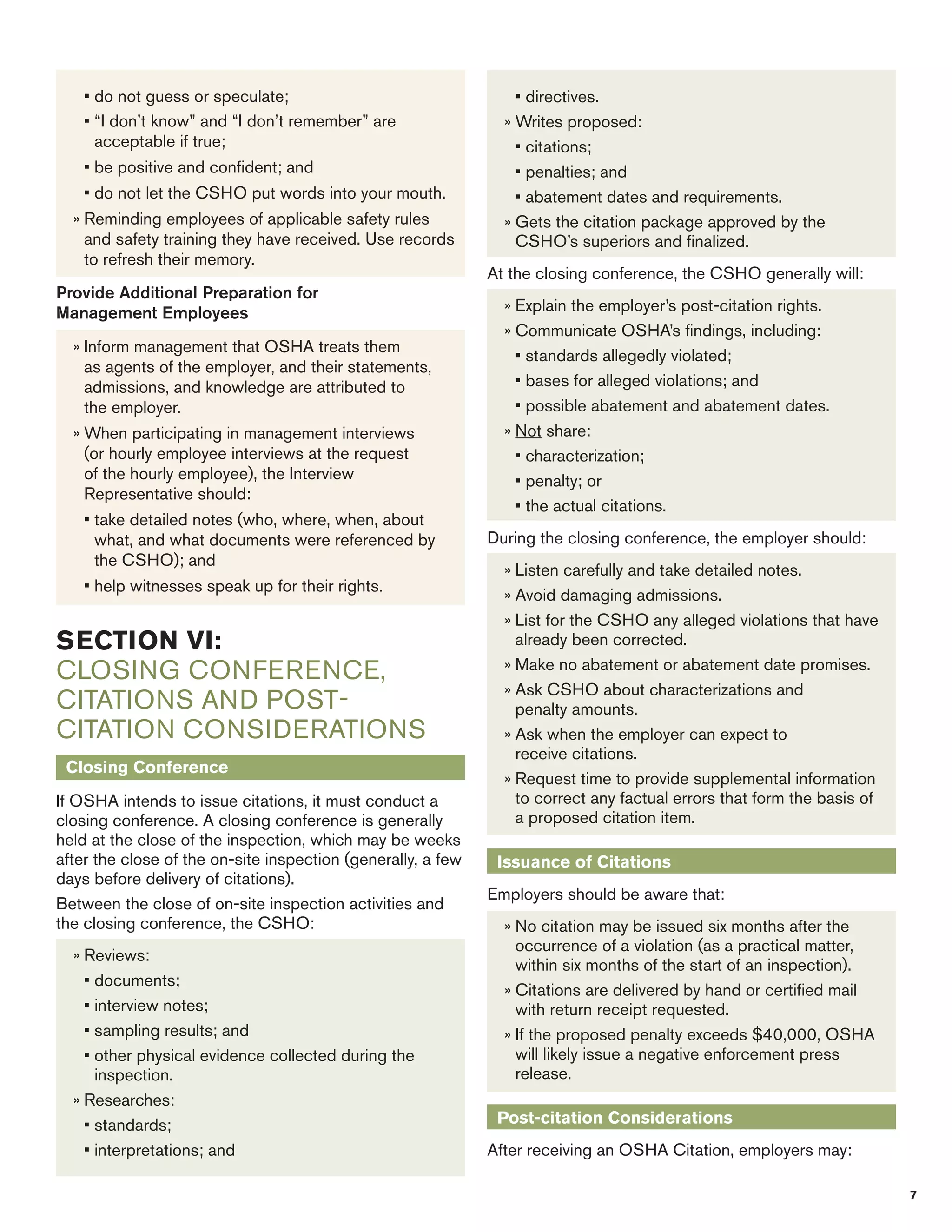 Osha inspection checklist | PDF