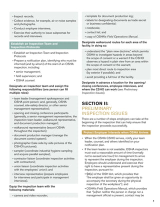 Osha Safety Inspection Forms