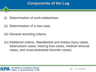 OSHA Logs: How To Do Them Right! | PPT
