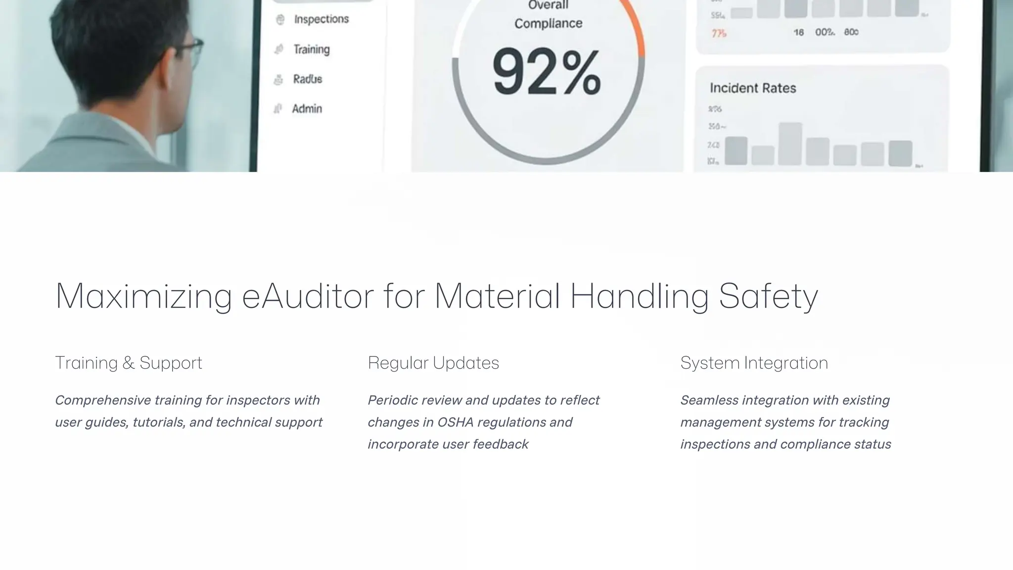 OSHA Material Handling with eAuditor Audits & Inspections | PDF