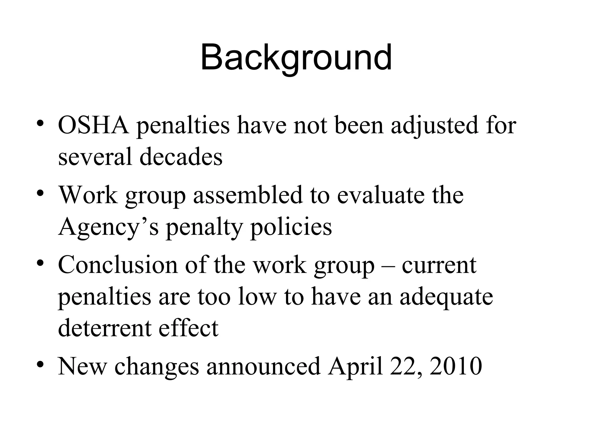 Osha penalty calculation procedure | PPT