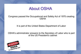 Osha powerpoint | PPT
