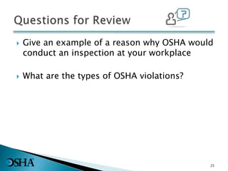 OSHA Introduction Presentation | PPT