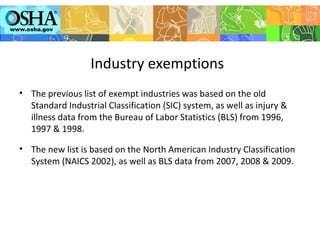 OSHA Recordkeeping | PPT