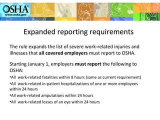 OSHA Recordkeeping | PPT