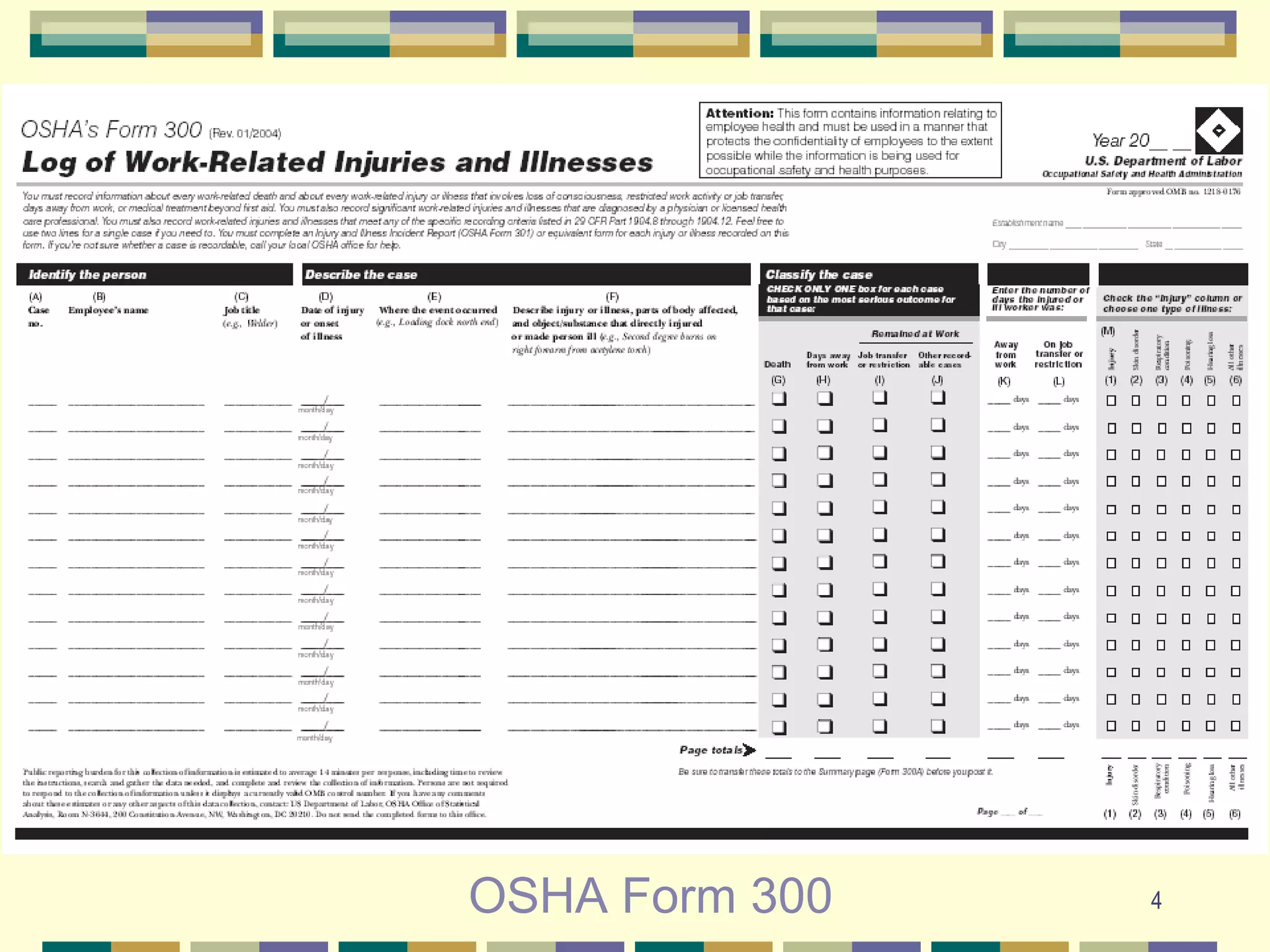 Osha Recordkeeping Highlights | PPT