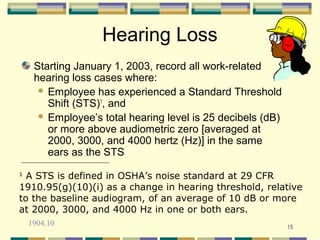 Osha Recordkeeping Highlights | PPT