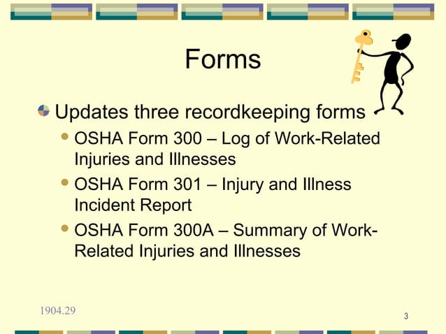 Osha Recordkeeping Highlights Ppt Injuries Diseases And Conditions