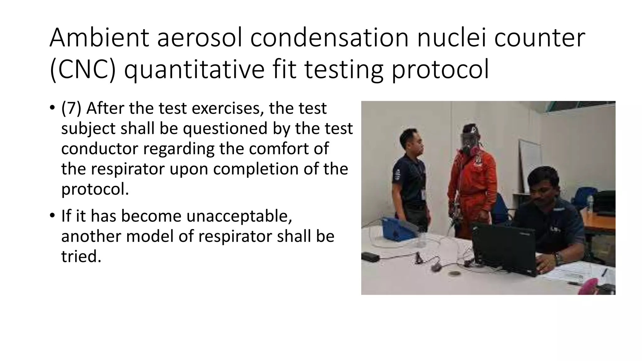 Osha respirator fit test protocol 2019 | PPTX