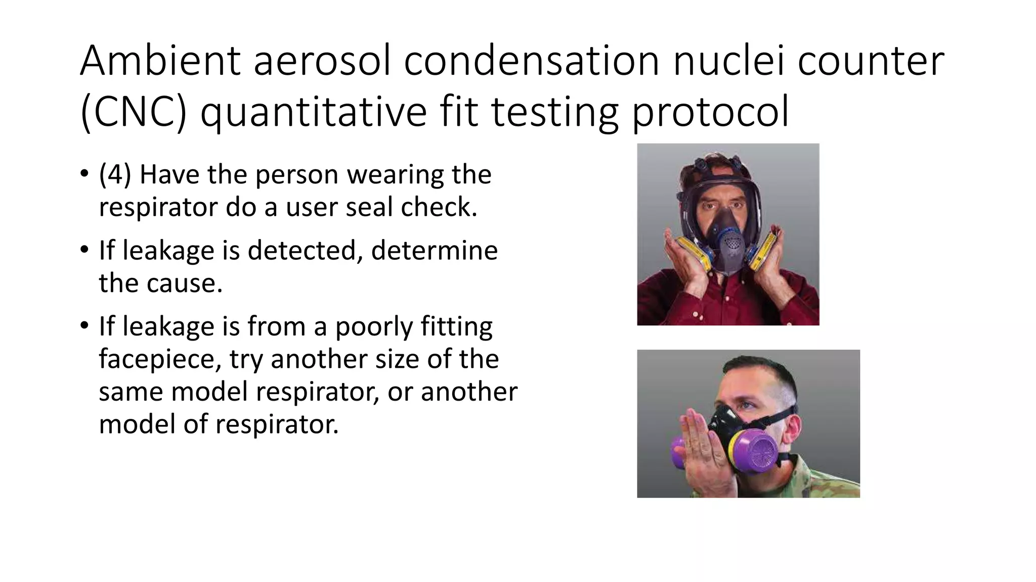 Osha respirator fit test protocol 2019 | PPTX