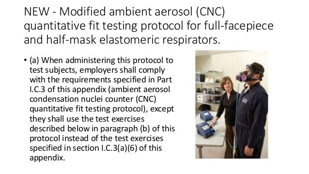 Osha respirator fit test protocol 2019