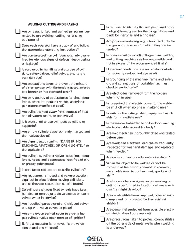 Osha small business handbook | PDF