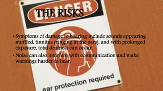Hearing Damage Study Case (OSHA) | PPTX
