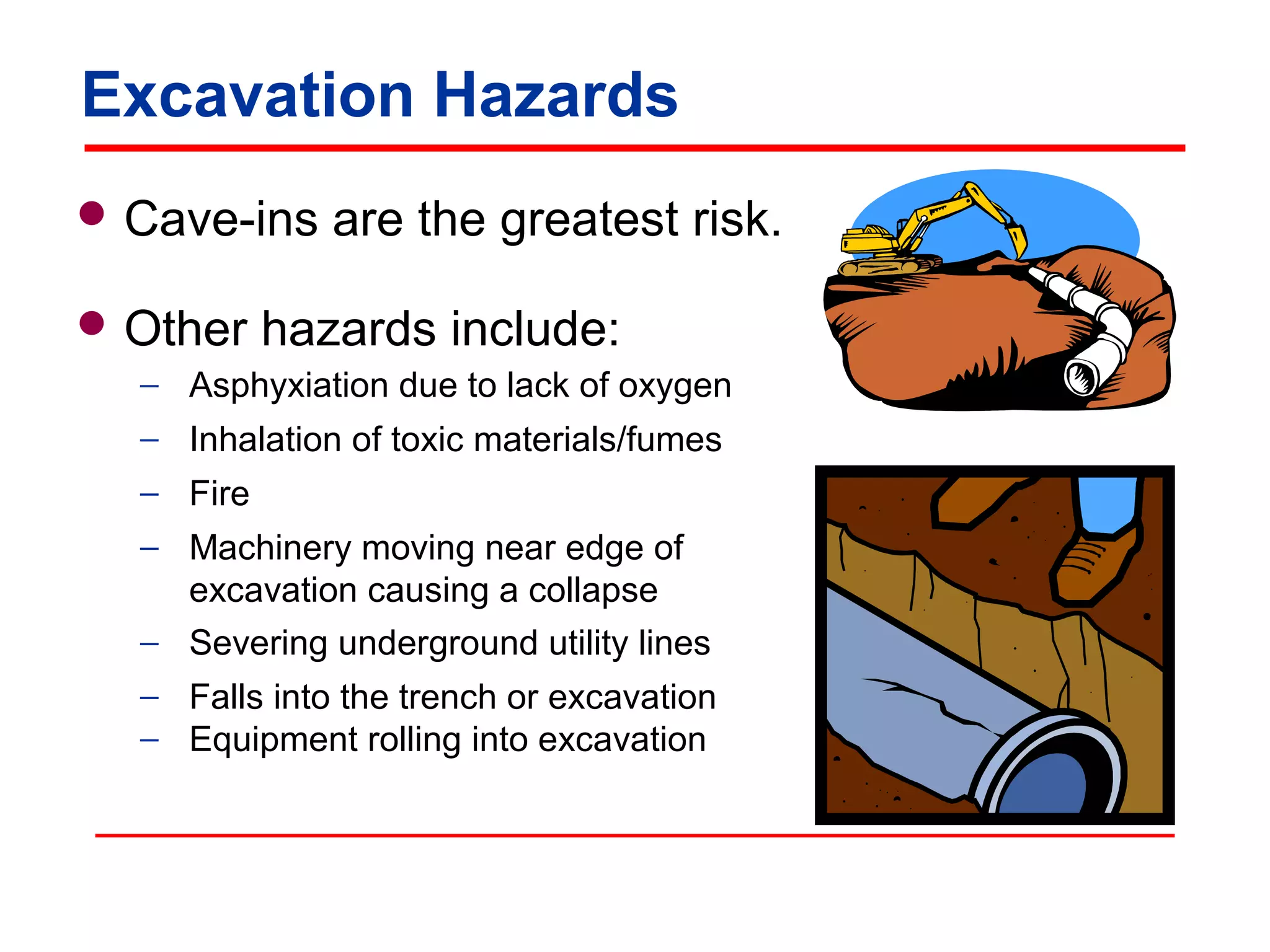OSHA Trenching and Excavation Requirements | PPT