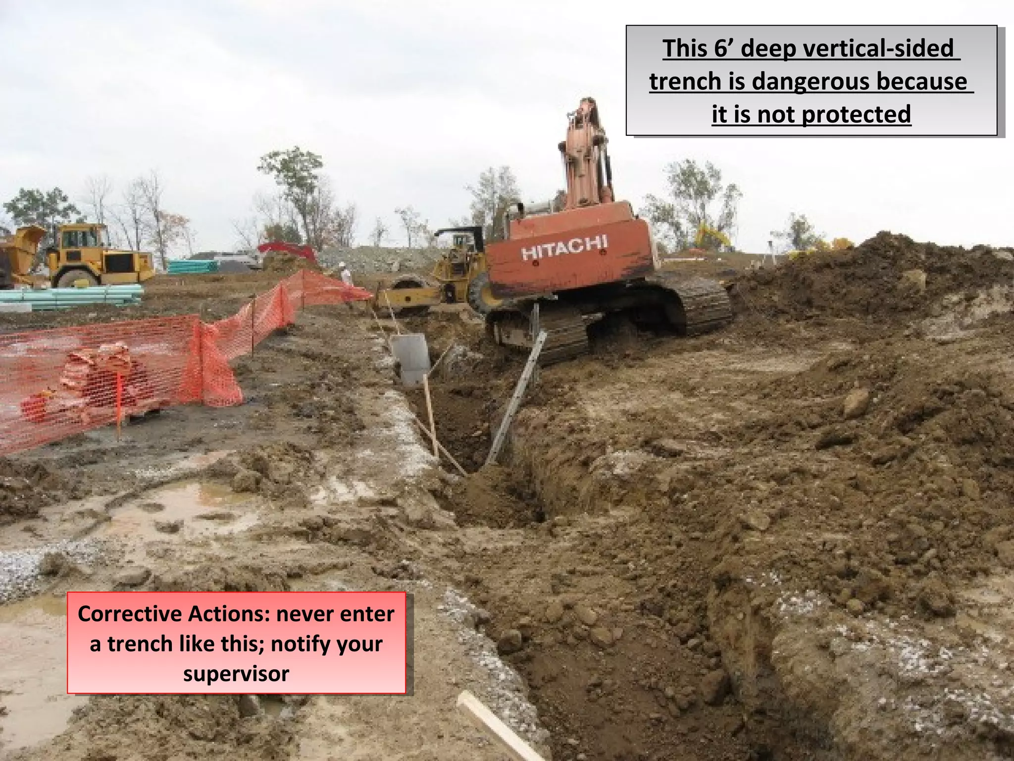 OSHA Trenching and Excavation Requirements | PPT
