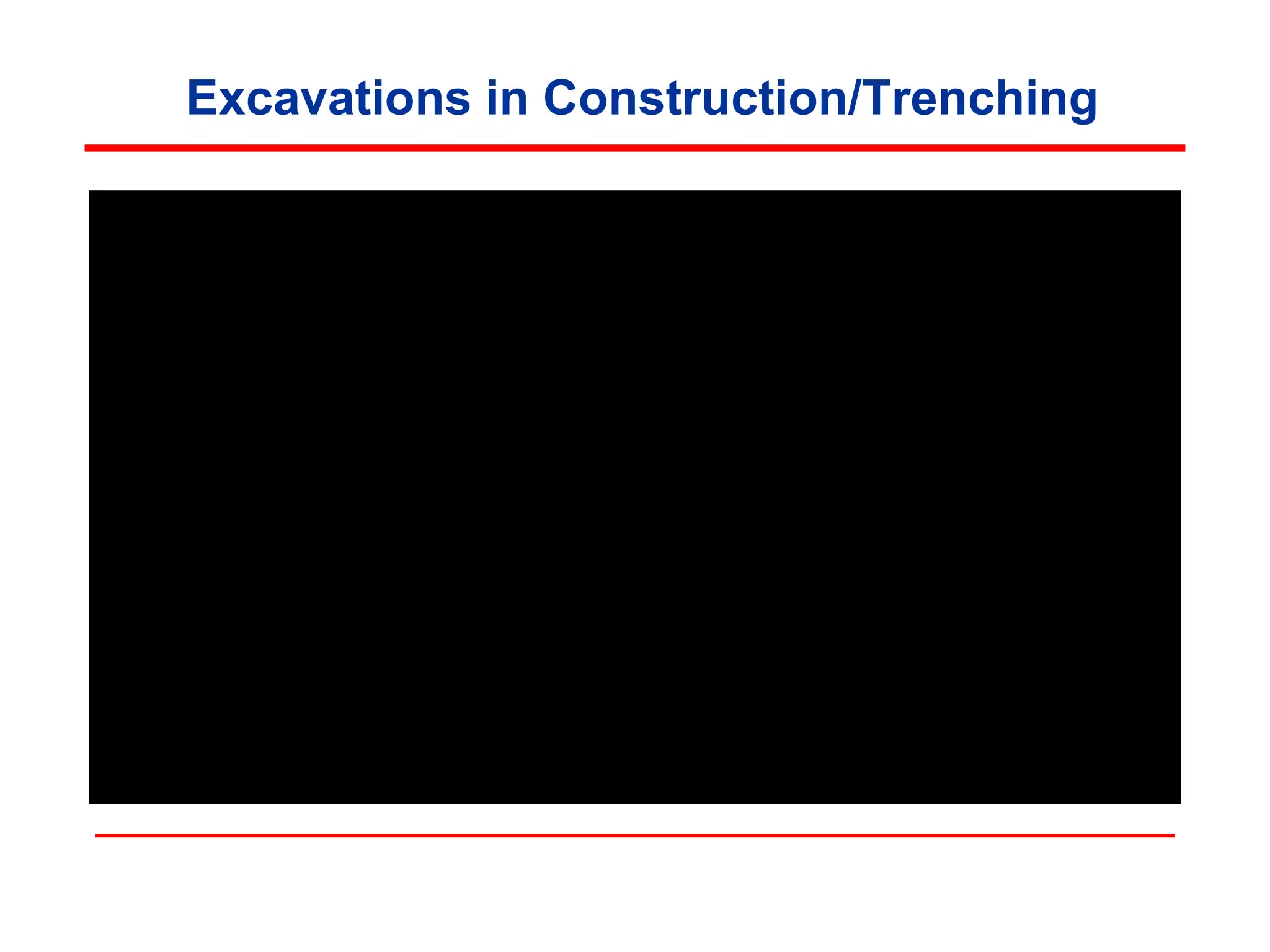 OSHA Trenching and Excavation Requirements | PPT