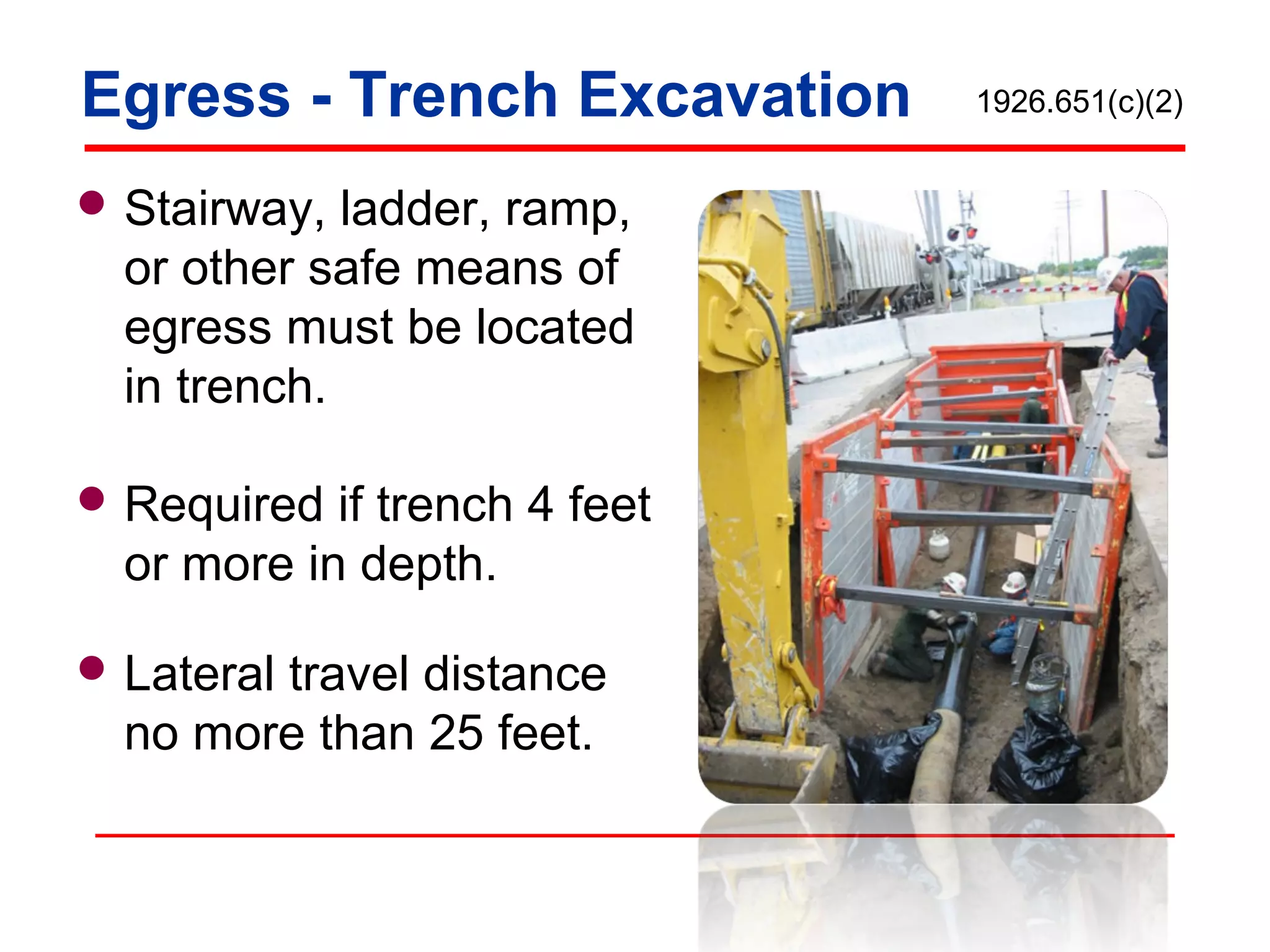 OSHA Trenching and Excavation Requirements | PPT