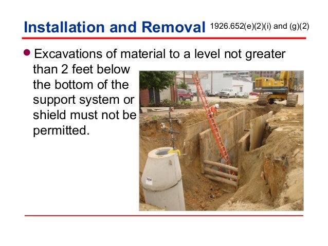 OSHA Trenching and Excavation Requirements