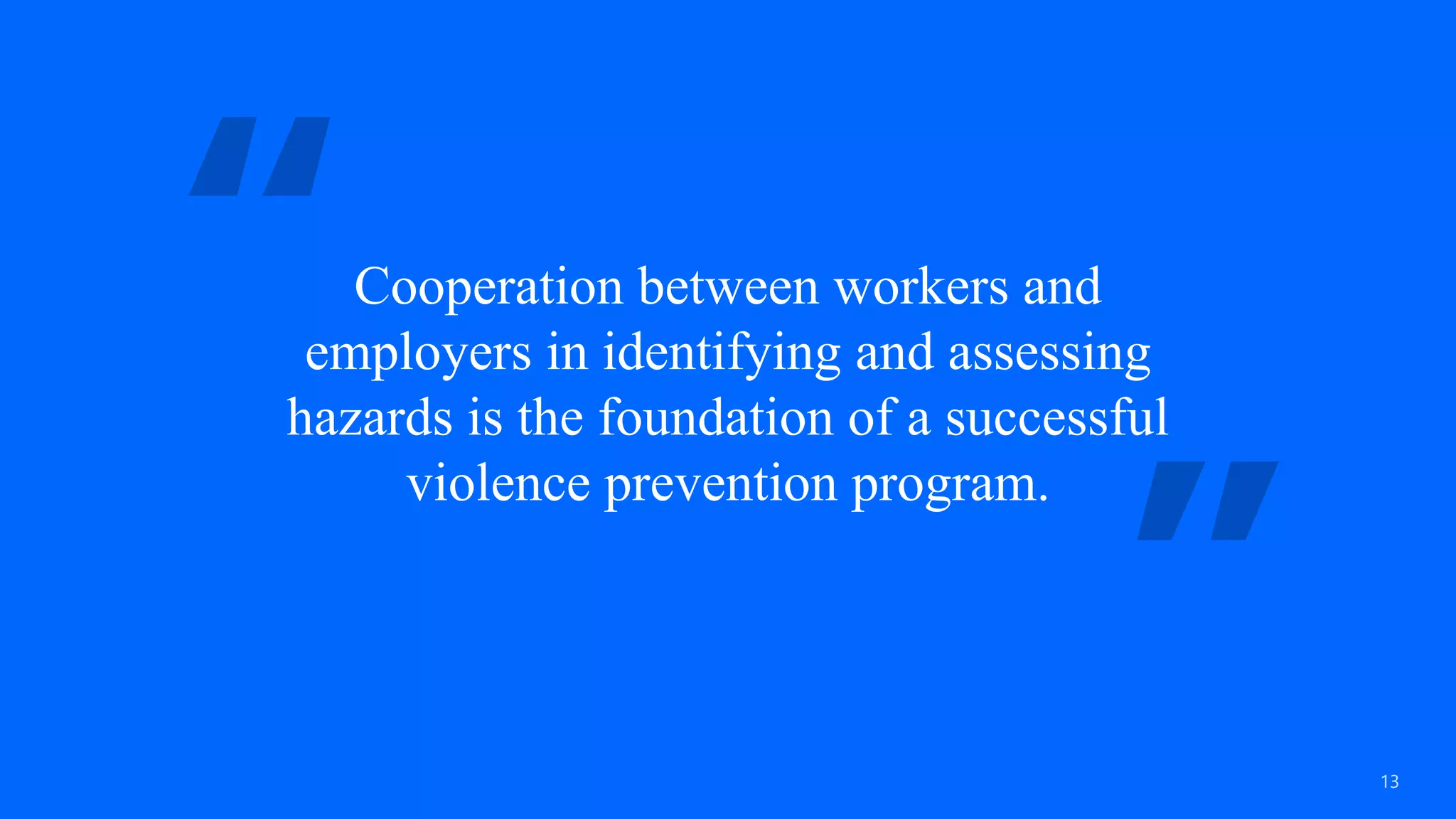 OSHA Violence in the Workplace Regulations.ppsx