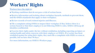 OSHA Violence in the Workplace Regulations.ppsx