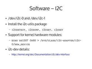Interfacing the Raspberry Pi to the World | PDF