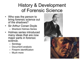 Overview History of Forensic Science | PPT