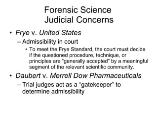 Overview History of Forensic Science | PPT