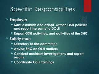 OSH GROUP 6.ppt PROGRAMMING OCCUPATION SAFETY | PPT